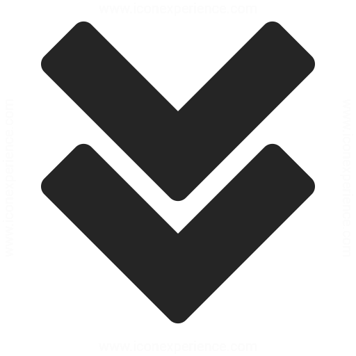 Navigate Down 2 Icon & IconExperience - Professional Icons » O-Collection