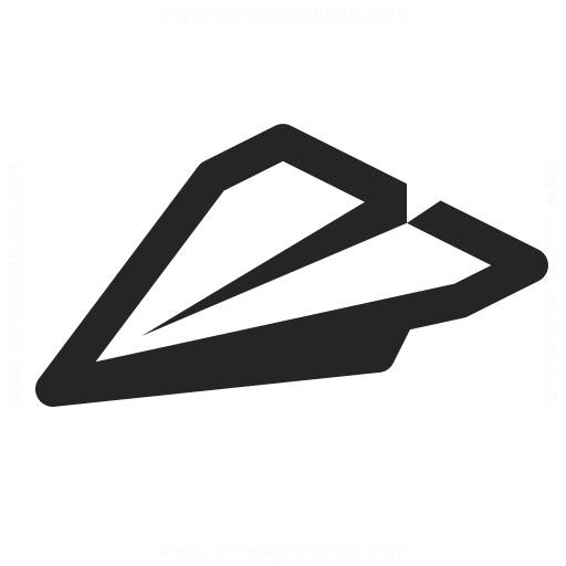 Paper Jet Icon & IconExperience - Professional Icons » O-Collection