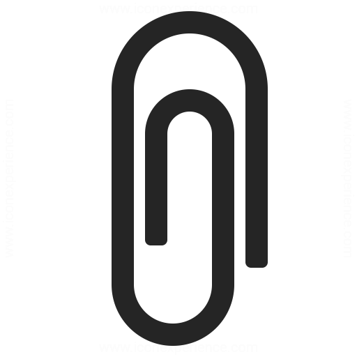 Paperclip Icon & IconExperience - Professional Icons » O-Collection