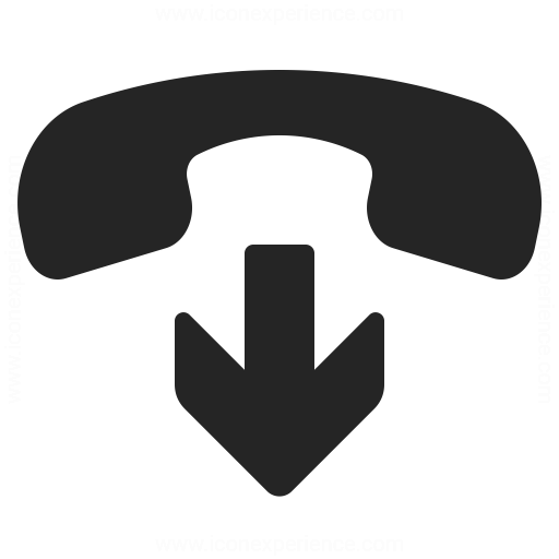 Phone Hang Up Icon & IconExperience - Professional Icons » O-Collection