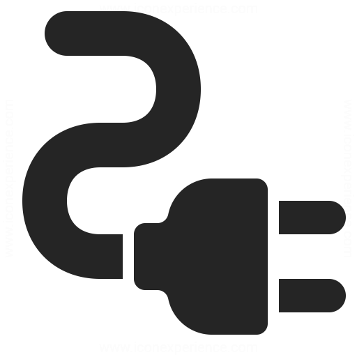 Plug 2 Icon & IconExperience - Professional Icons » O-Collection