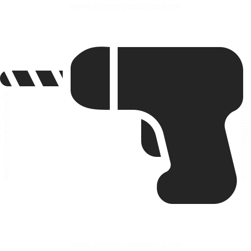 Power Drill Icon & IconExperience - Professional Icons » O-Collection