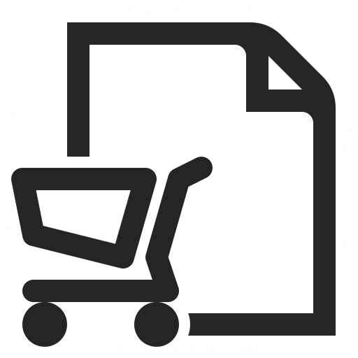 Purchase Order Icon & IconExperience - Professional Icons » O-Collection