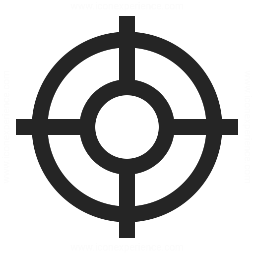 Reticle Icon & IconExperience - Professional Icons » O-Collection