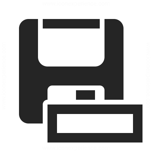 Save As Icon & IconExperience - Professional Icons » O-Collection