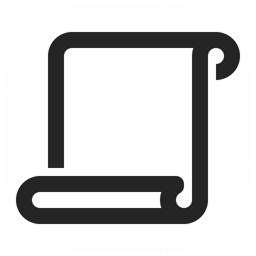 Scroll Icon & IconExperience - Professional Icons » O-Collection