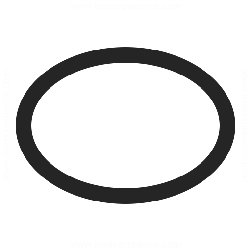 Shape Ellipse Icon & IconExperience - Professional Icons » O-Collection