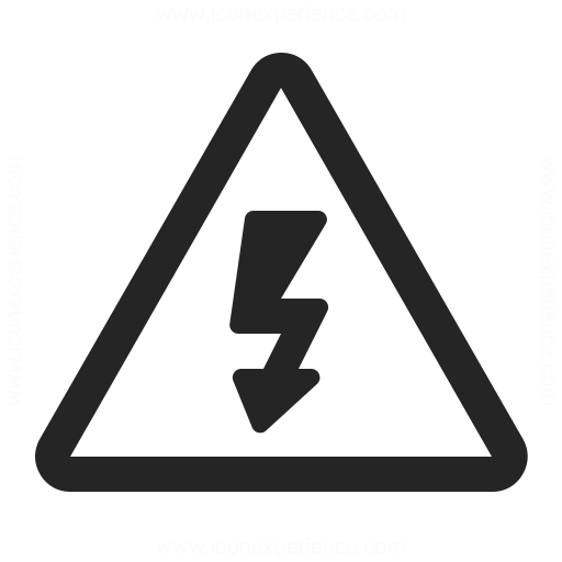 Sign Warning Voltage Icon & IconExperience - Professional Icons » O ...