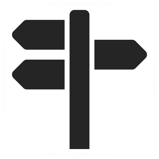 Signpost 2 Icon & IconExperience - Professional Icons » O-Collection