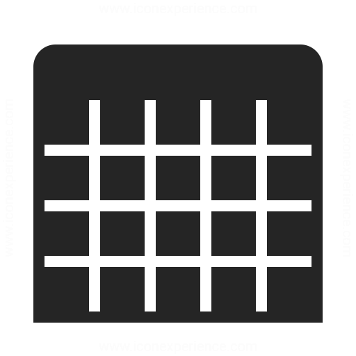 Table Selection All Icon & IconExperience - Professional Icons » O ...