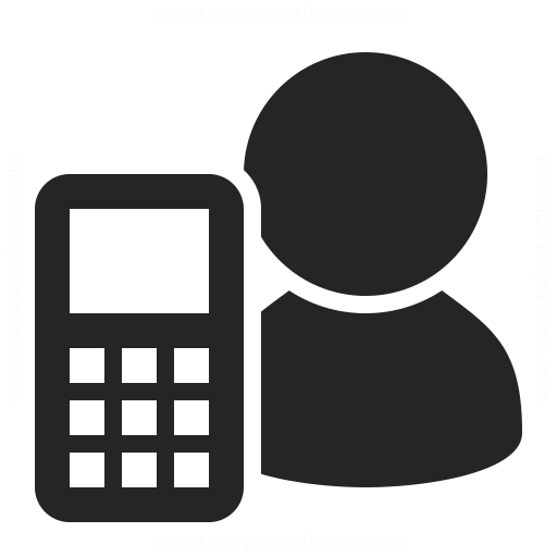 User Mobilephone Icon & IconExperience - Professional Icons » O-Collection