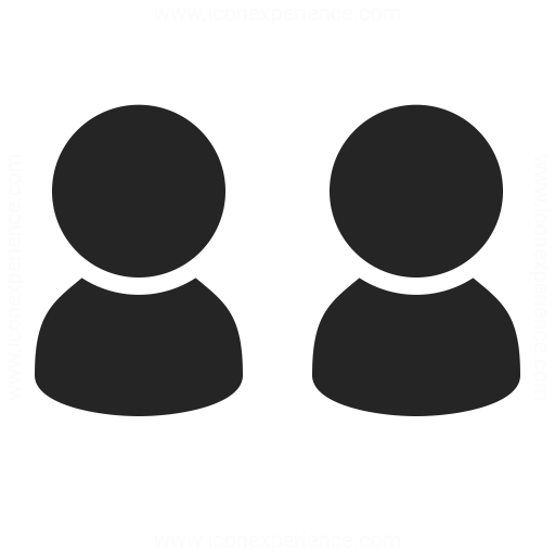 Users 2 Icon & IconExperience - Professional Icons » O-Collection