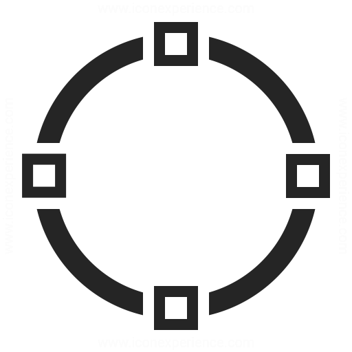 Vector Circle Icon & IconExperience - Professional Icons » O-Collection