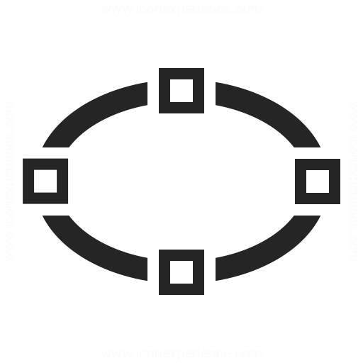 Vector Ellipse Icon & IconExperience - Professional Icons » O-Collection