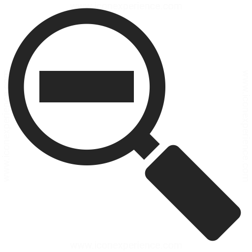 Zoom Out Icon & IconExperience - Professional Icons » O-Collection