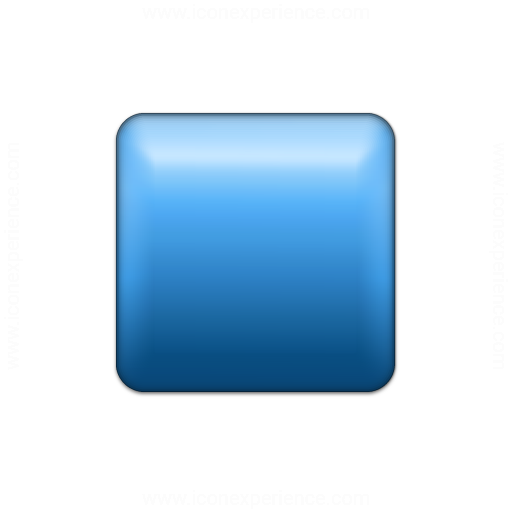 IconExperience V Collection Bullet Square Blue Icon